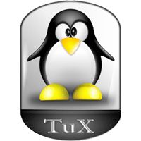 Notebook-Sticker - Tux New Style | Notebook Aufkleber | Aufkleber ...
