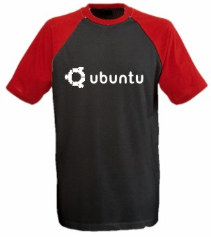 T-Shirt - ubuntu - schwarz/rot | T-Shirts | Bekleidung | Linux Shop ...